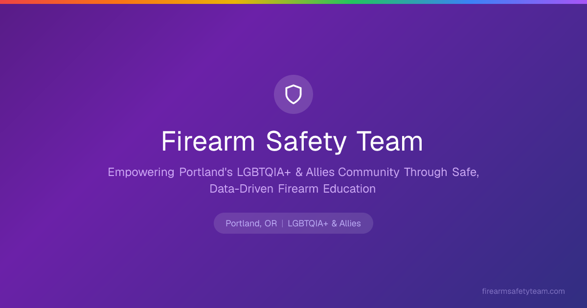 Oregon Ranges & Clubs | Firearm Safety Team | Firearm Safety Team